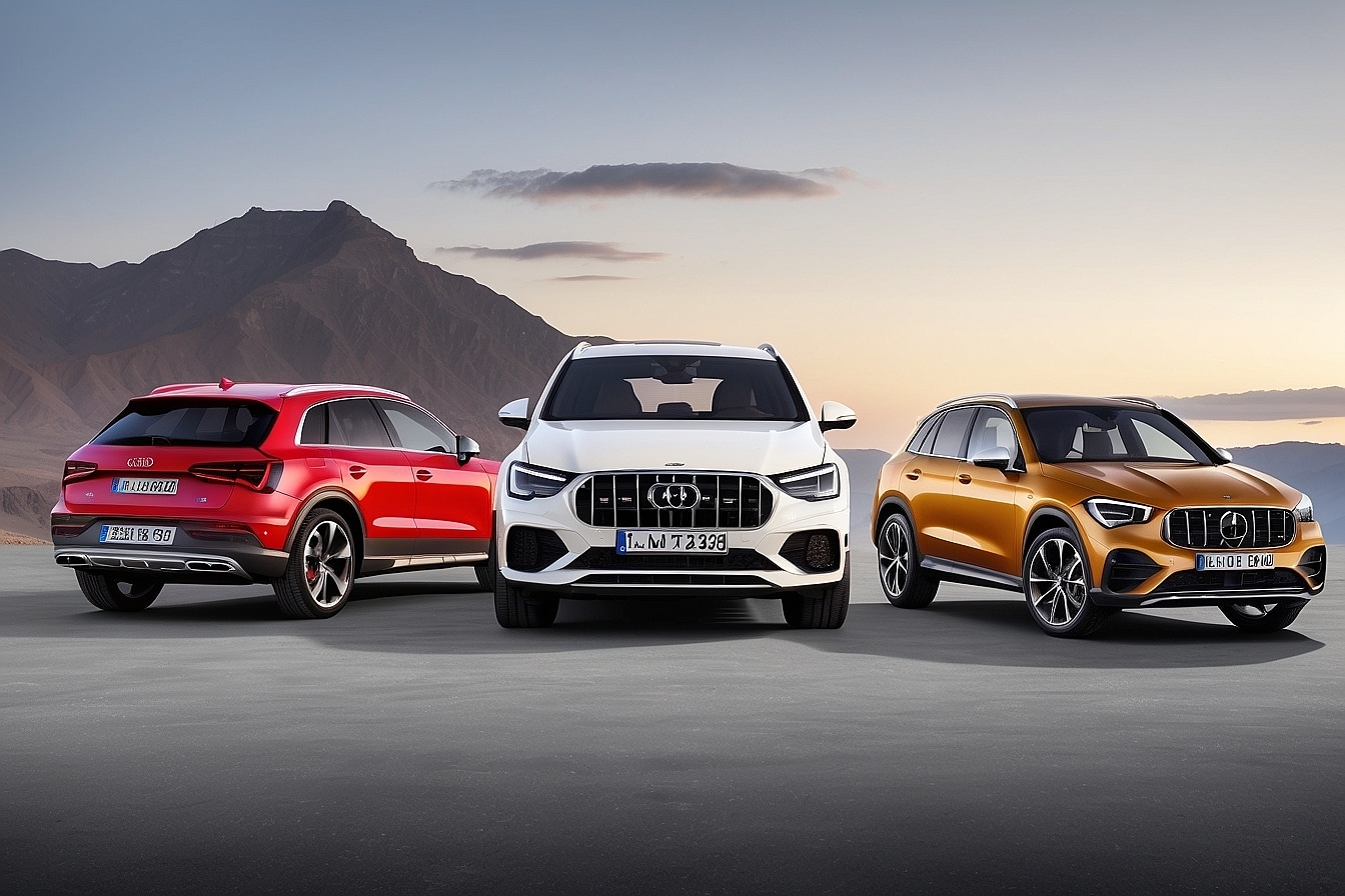 Mercedes-Benz GLA vs Audi Q3 vs BMW X1 Compact SUVs | ACAD