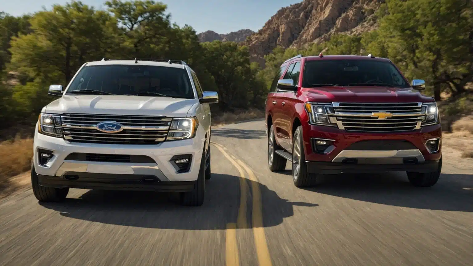 Ford Expedition vs Chevy Suburban | Amazing Cars and Drives