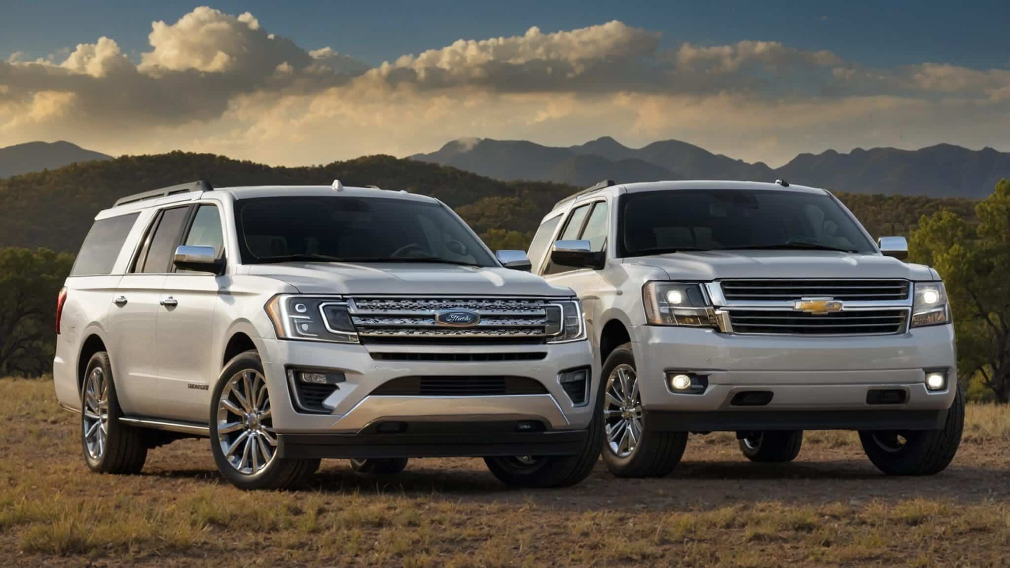 Ford Expedition vs Chevy Suburban | Amazing Cars and Drives