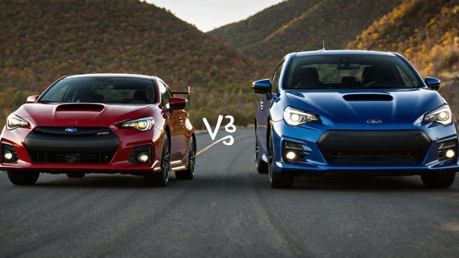 Subaru WRX vs Subaru BRZ 101: A Battle of Brothers! | Amazing Cars and ...