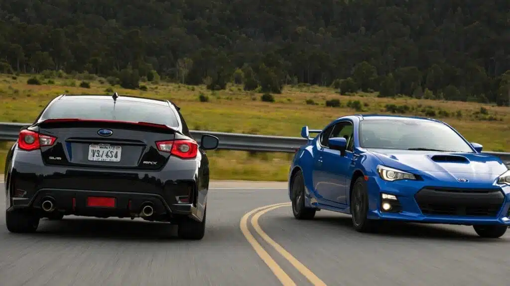 Subaru WRX vs Subaru BRZ 101: A Battle of Brothers! | Amazing Cars and ...