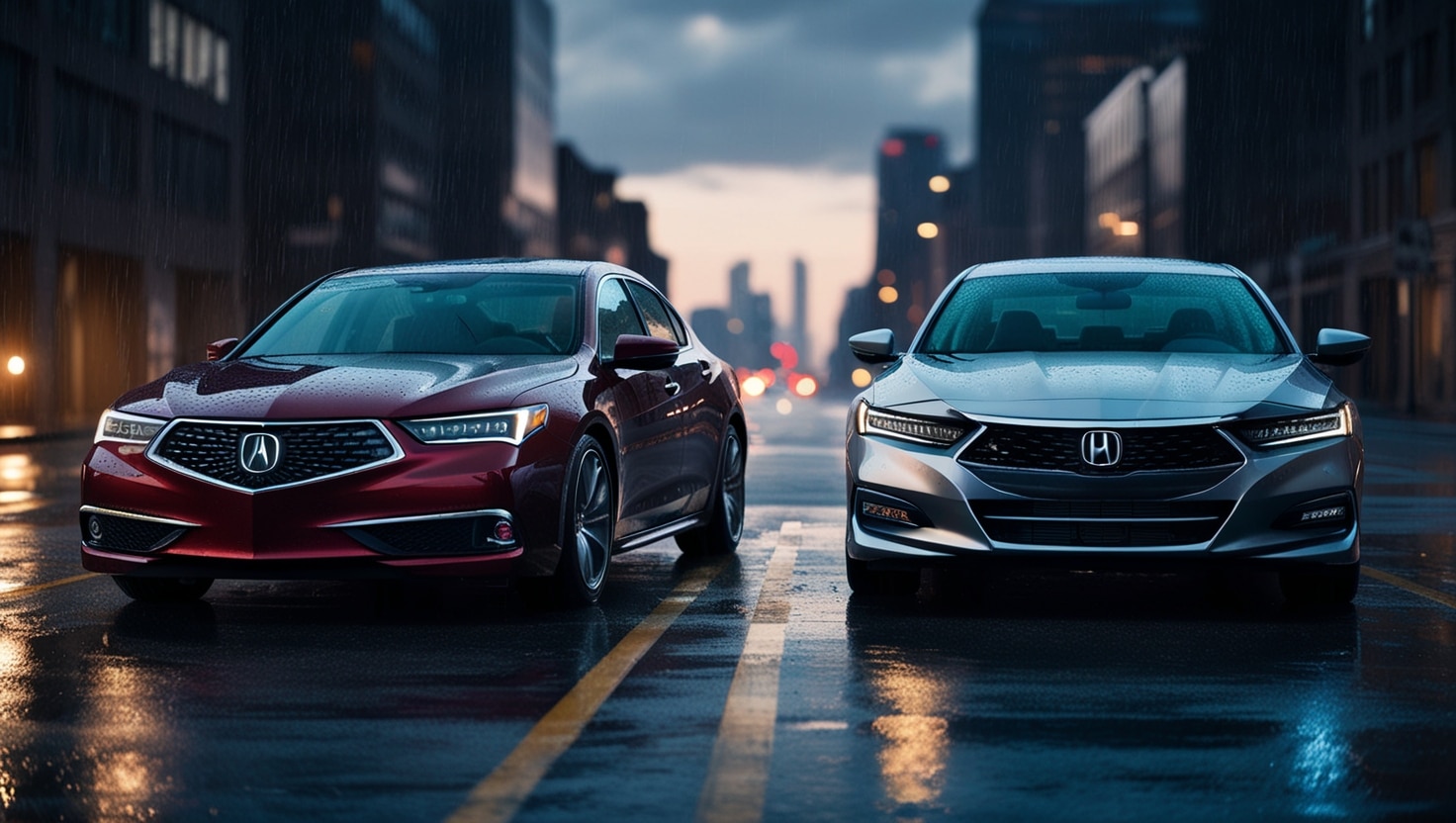 Acura TLX vs Honda Accord | Amazing Cars and Drives