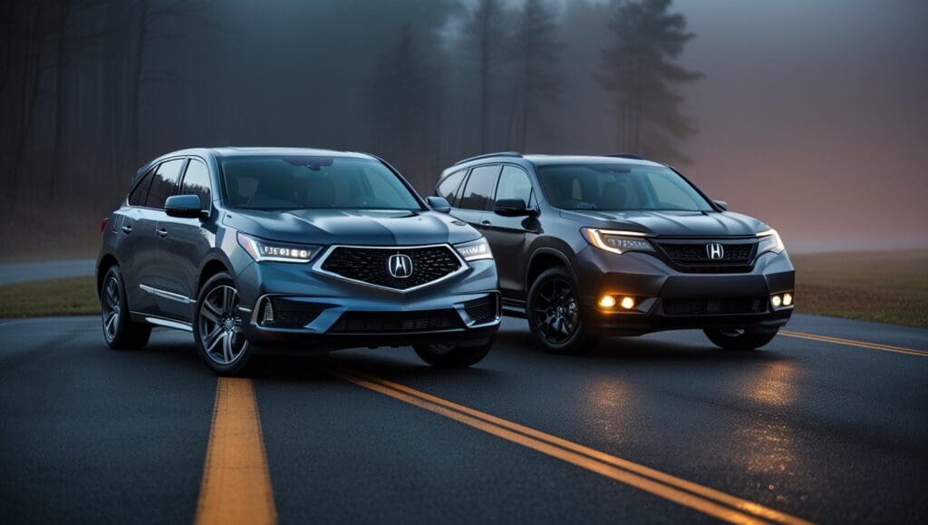Honda Pilot vs Acura MDX | Amazing Cars and Drives
