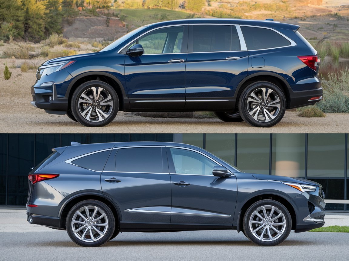 Honda Pilot vs Acura MDX | Amazing Cars and Drives