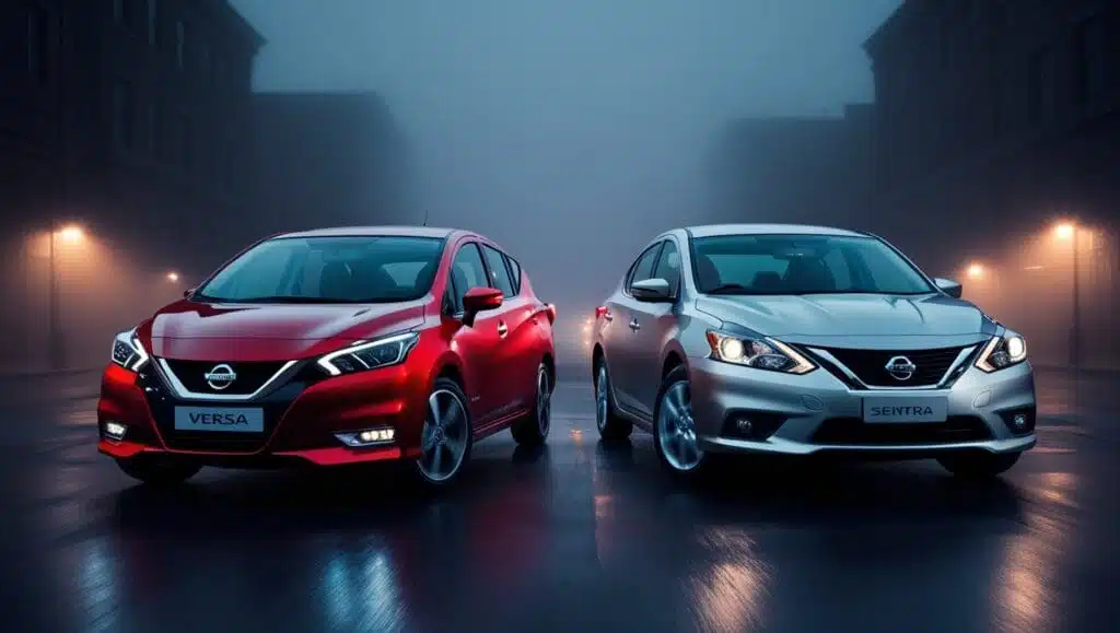 Nissan Versa vs Nissan Sentra | Amazing Cars and Drives