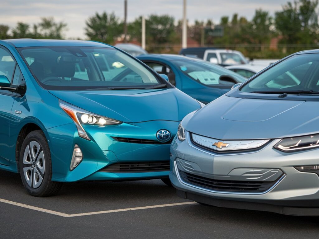 Toyota Prius vs Chevy Volt | Amazing Cars and Drives