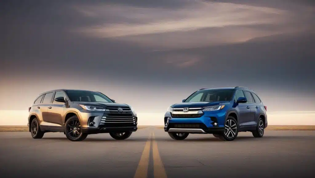 2017 Honda Pilot vs 2017 Toyota Highlander | Amazing Cars