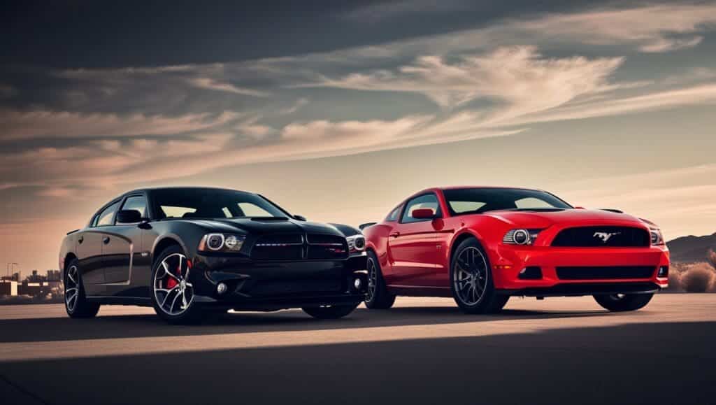 Dodge Charger vs Ford Mustang | Amazing Cars and Drives