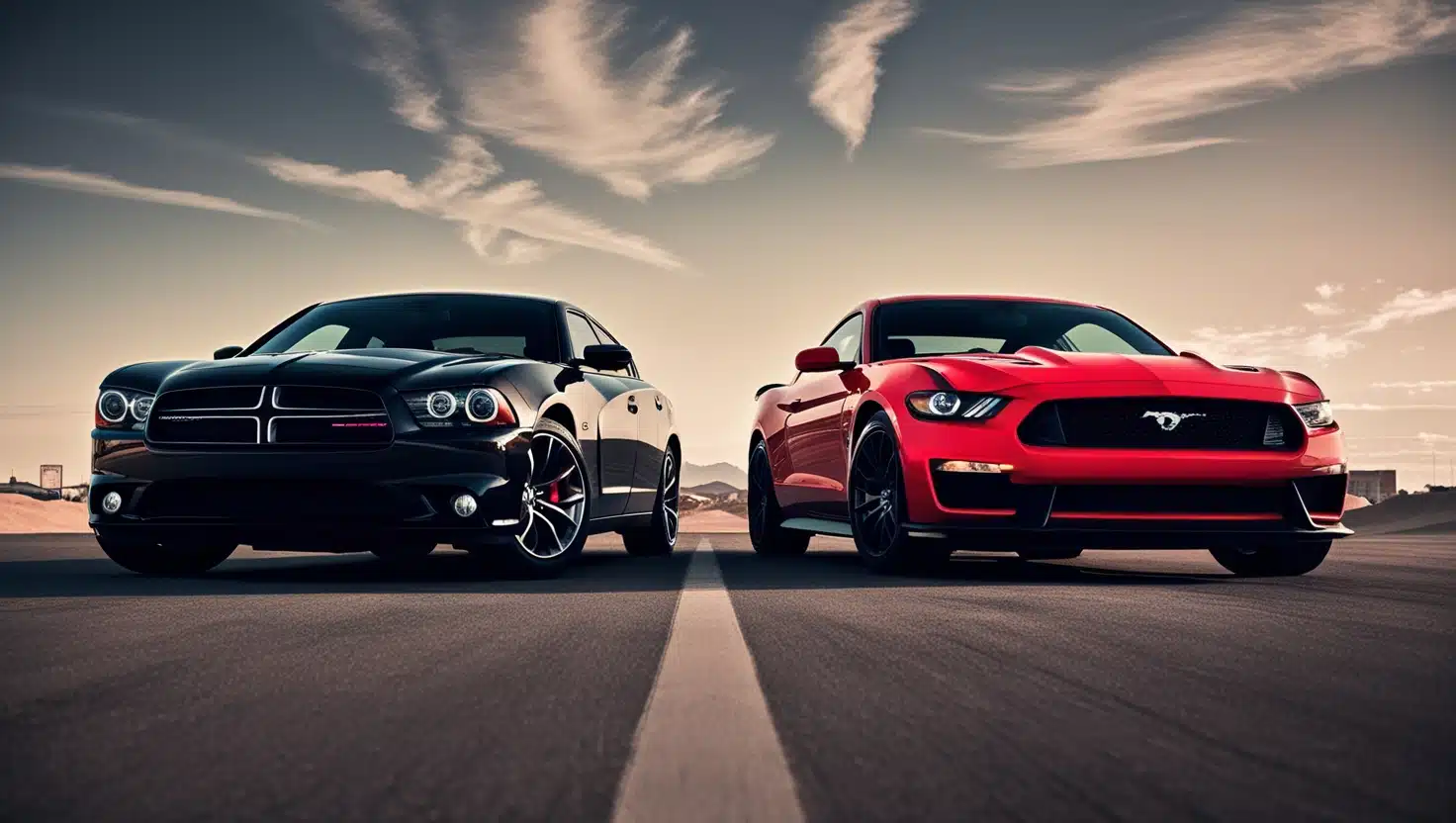 Dodge Charger vs Ford Mustang | Amazing Cars and Drives