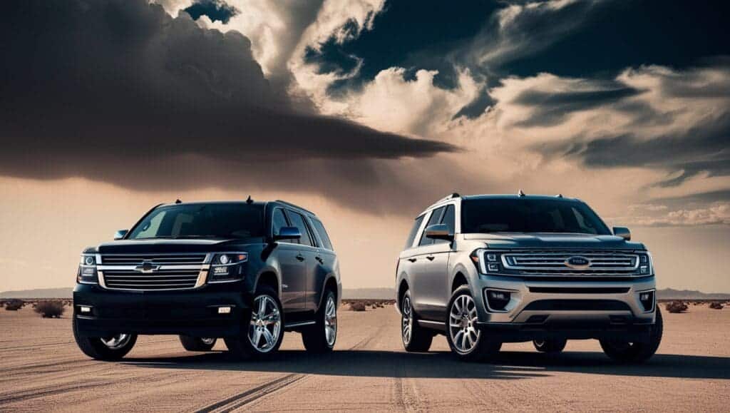 Ford Expedition vs Chevy Tahoe | Amazing Cars and Drives