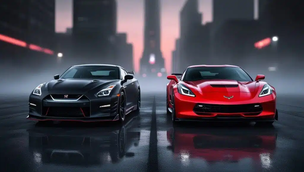 Nissan GT-R vs Chevrolet Corvette | Amazing Cars and Drives
