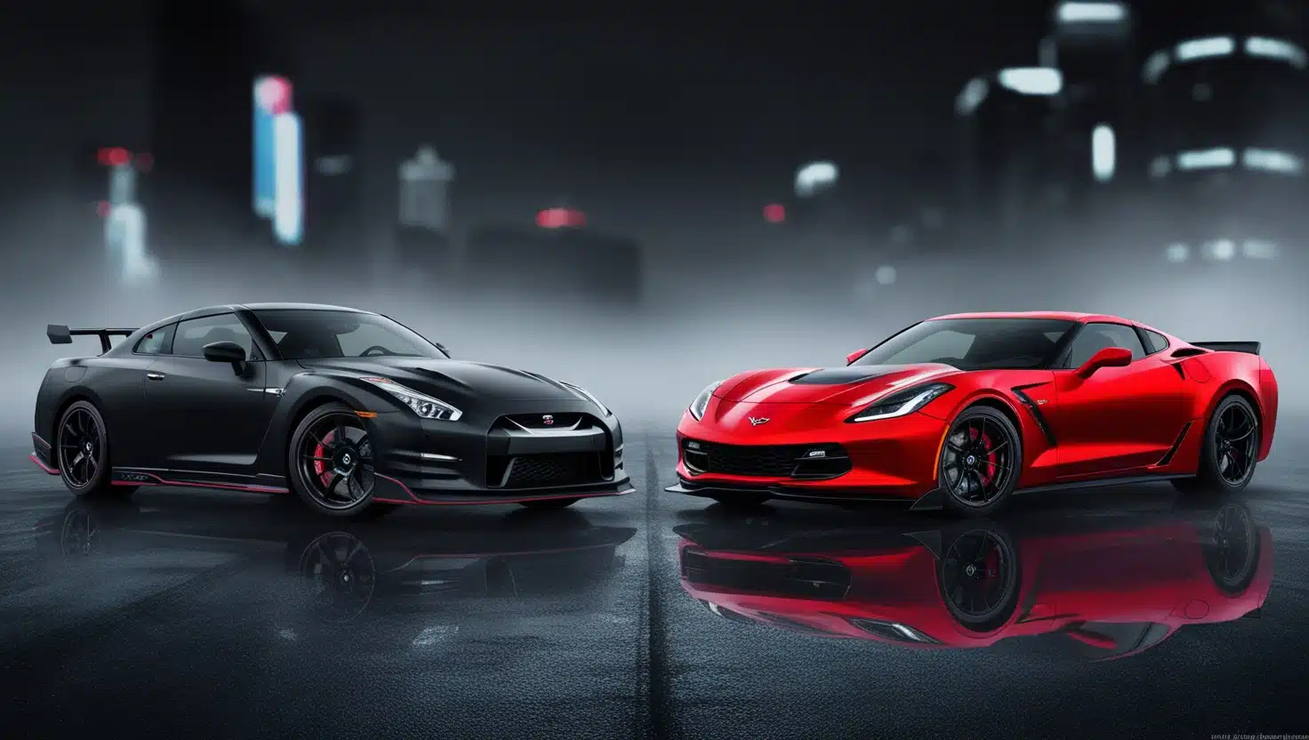 Nissan GT-R vs Chevrolet Corvette | Amazing Cars and Drives