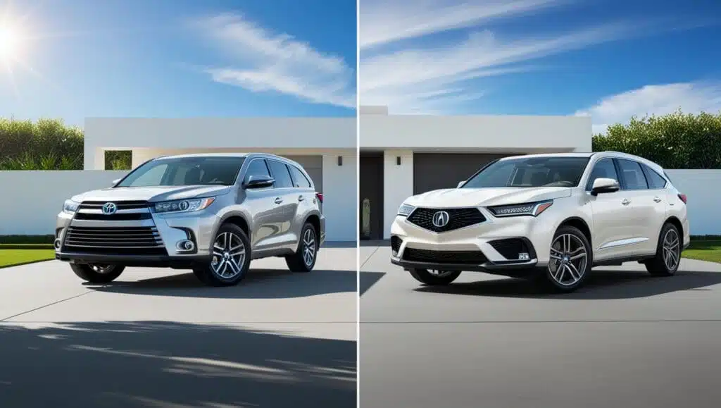 Acura MDX vs Toyota Highlander | Amazing Cars and Drives