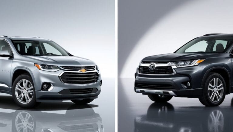 Chevy Traverse vs Toyota Highlander| Amazing Cars and Drives