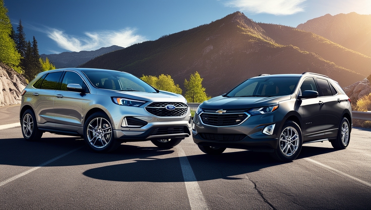 Ford Edge vs Chevy Equinox | Amazing Cars and Drives