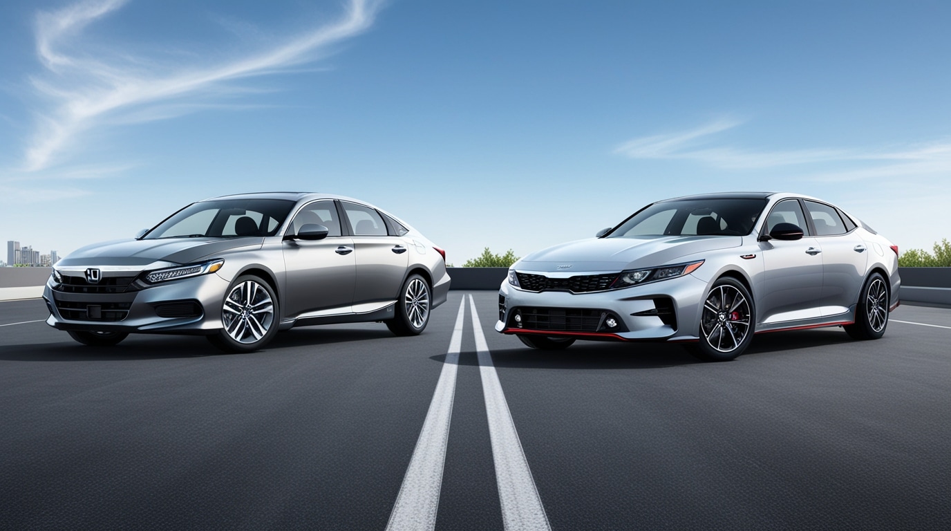 Honda Accord vs Kia Optima | Amazing Cars and Drives