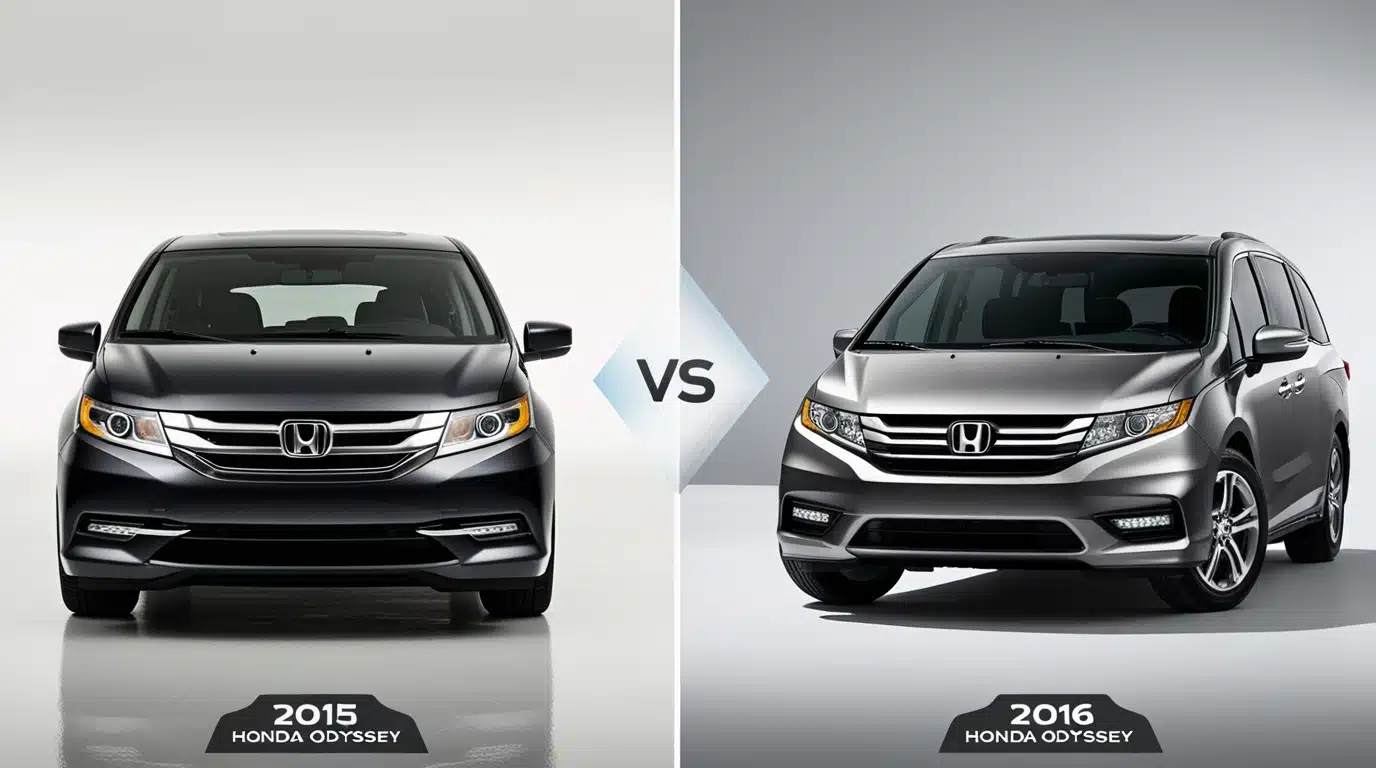 Honda Odyssey 2015 vs 2016 Guide | Amazing Cars and Drives