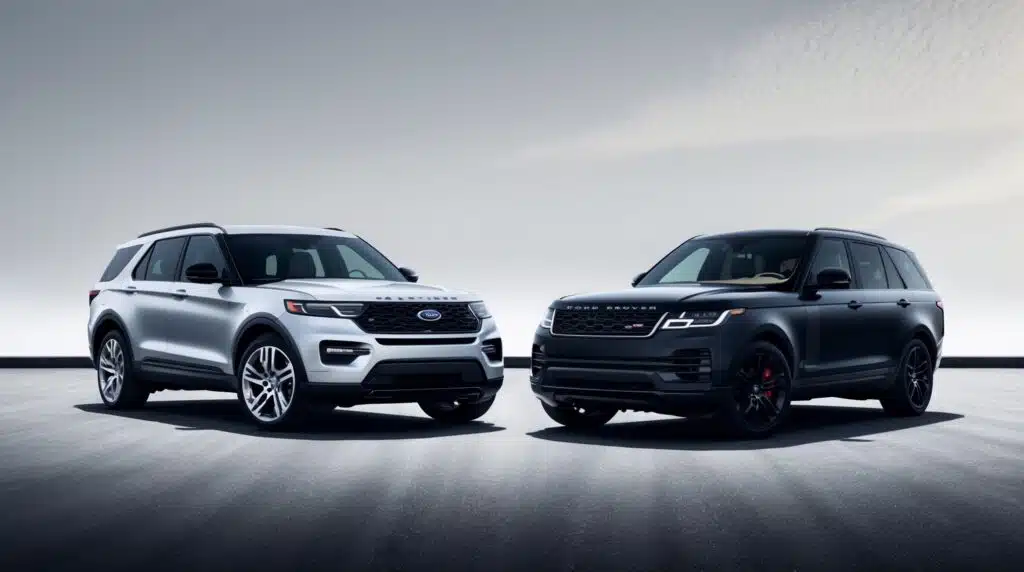 Ford Explorer and Land Rover Range Rover | Amazing Cars and Drives