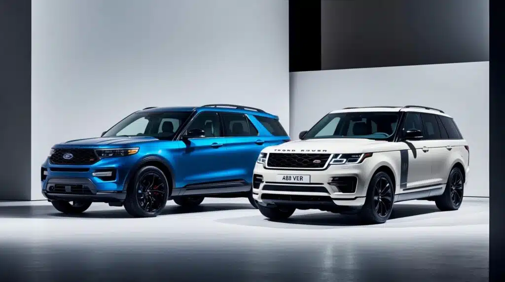 Ford Explorer and Land Rover Range Rover | Amazing Cars and Drives