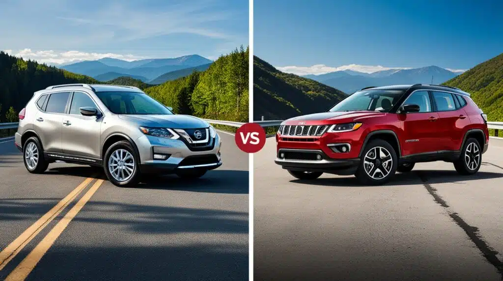 Nissan Rogue vs Jeep Compass | Amazing Cars and Drives