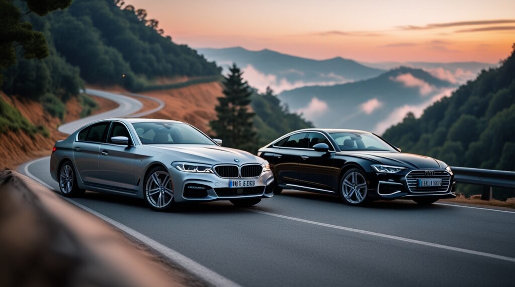 BMW 5 Series vs Audi A6 Compared | Amazing Cars and Drives