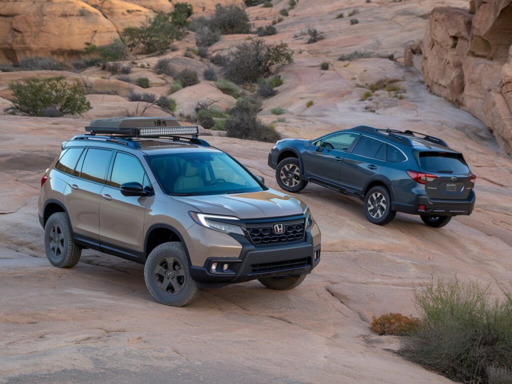 Honda Passport vs Subaru Outback | Amazing Cars and Drives
