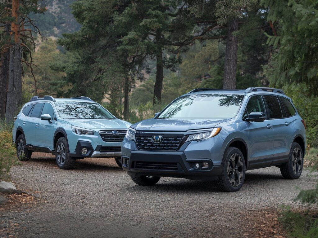Honda Passport vs Subaru Outback | Amazing Cars and Drives