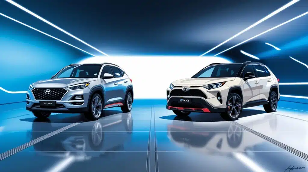 Hyundai Tucson vs Toyota RAV4 | Amazing Cars and Drives