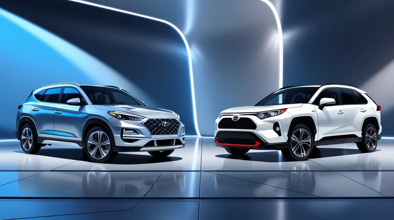 Hyundai Tucson vs Toyota RAV4 | Amazing Cars and Drives