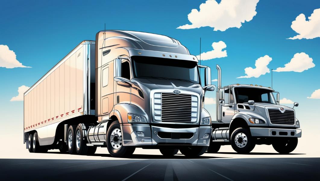 Semi-Truck vs Full-Size Truck 101: A Heavy-Duty Showdown! | Amazing ...