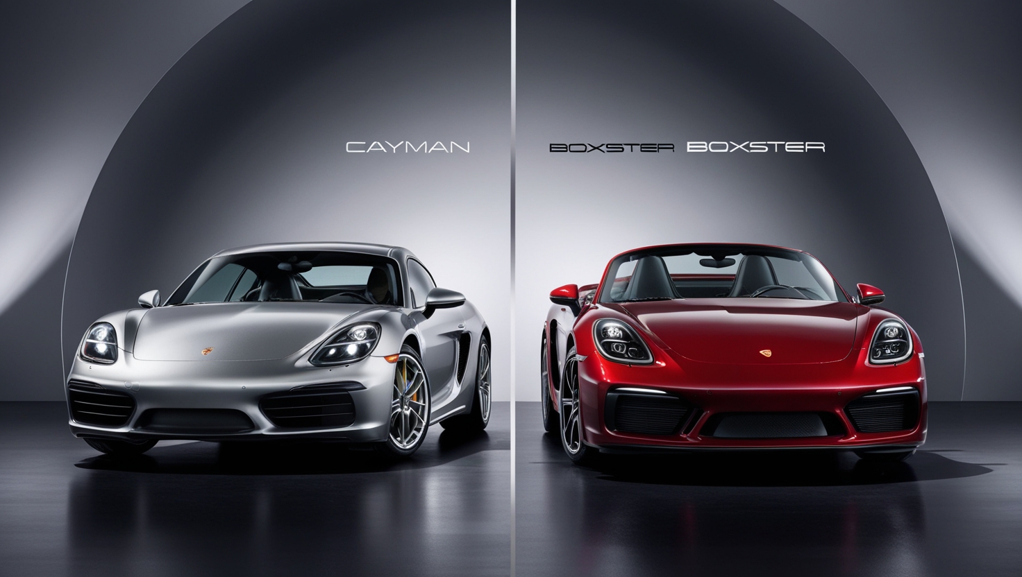 Porsche Cayman vs Boxster: A Tale of 2 Impressive Cars! | Amazing Cars ...