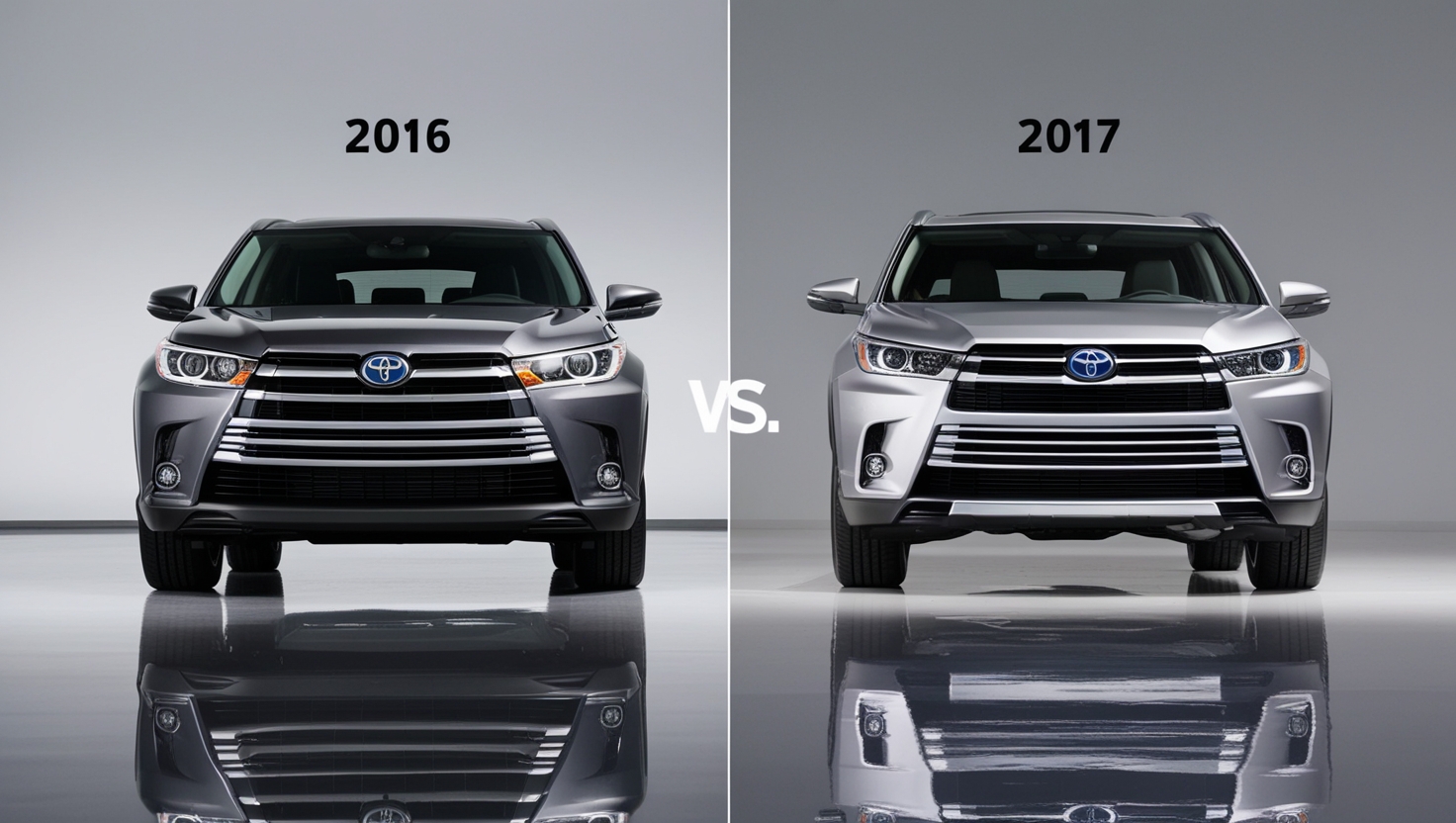 2016 vs 2017 Toyota Highlander: Which One Is the Best Option | Amazing ...