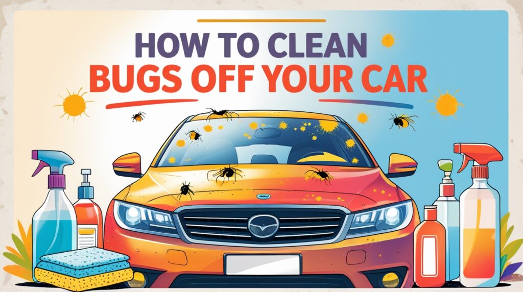 How to Clean Bugs Off Your Car | Amazing Cars and Drives