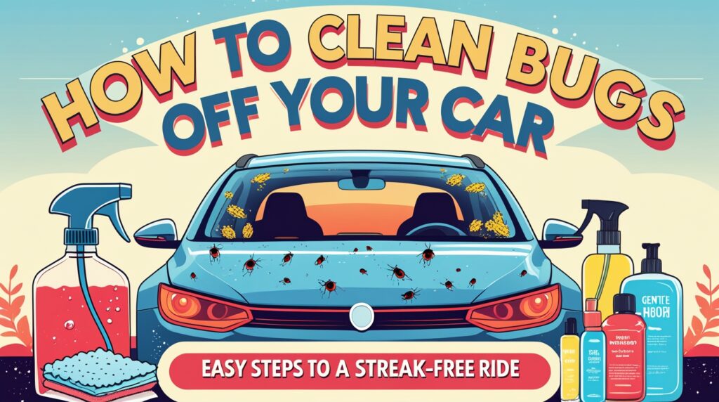 How to Clean Bugs Off Your Car | Amazing Cars and Drives