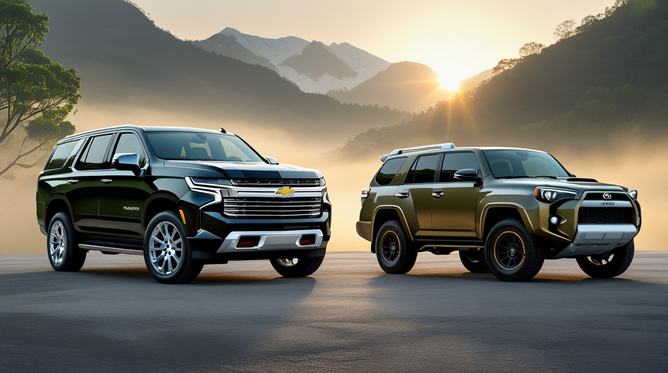 Chevy Tahoe vs Toyota 4Runner Guide| Amazing Cars and Drives