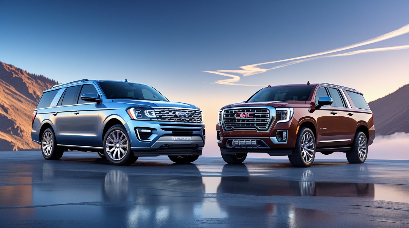 Ford Expedition vs GMC Yukon | Amazing Cars and Drives