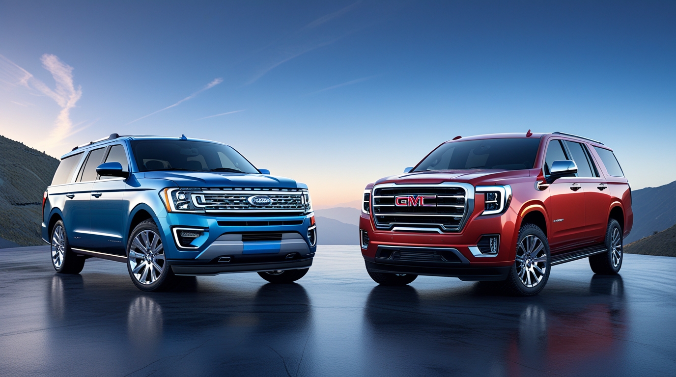 Ford Expedition vs GMC Yukon | Amazing Cars and Drives