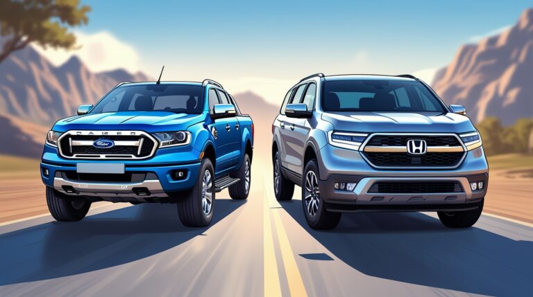Ford Ranger vs Honda Ridgeline | Amazing Cars and Drives
