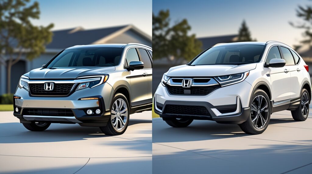 Honda Cr V Vs Pilot
