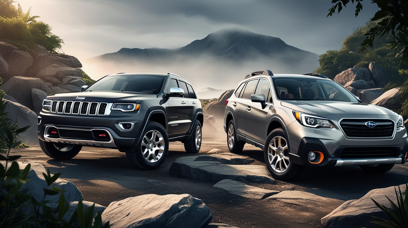 Jeep Grand Cherokee vs Subaru Outback: 2 Powerful Titans! | Amazing ...