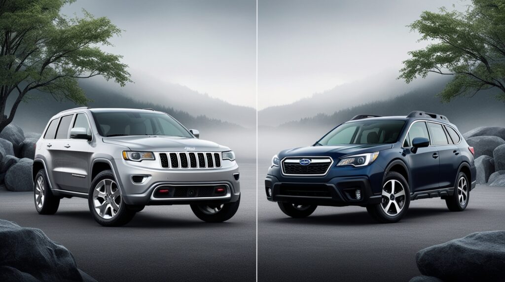 Jeep Grand Cherokee vs Subaru Outback: 2 Powerful Titans! | Amazing ...