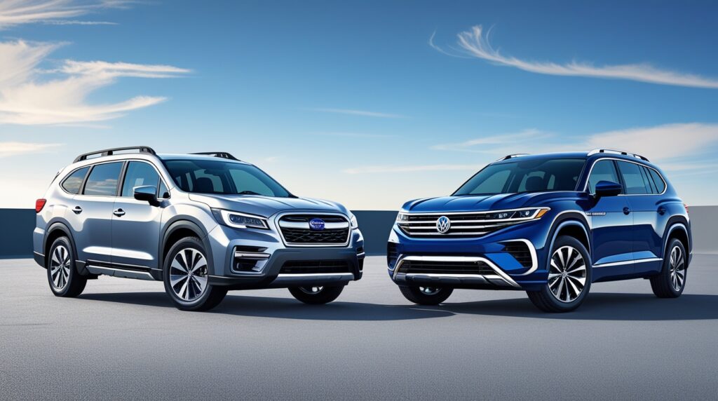 Subaru Ascent vs Volkswagen Atlas | Amazing Cars and Drives