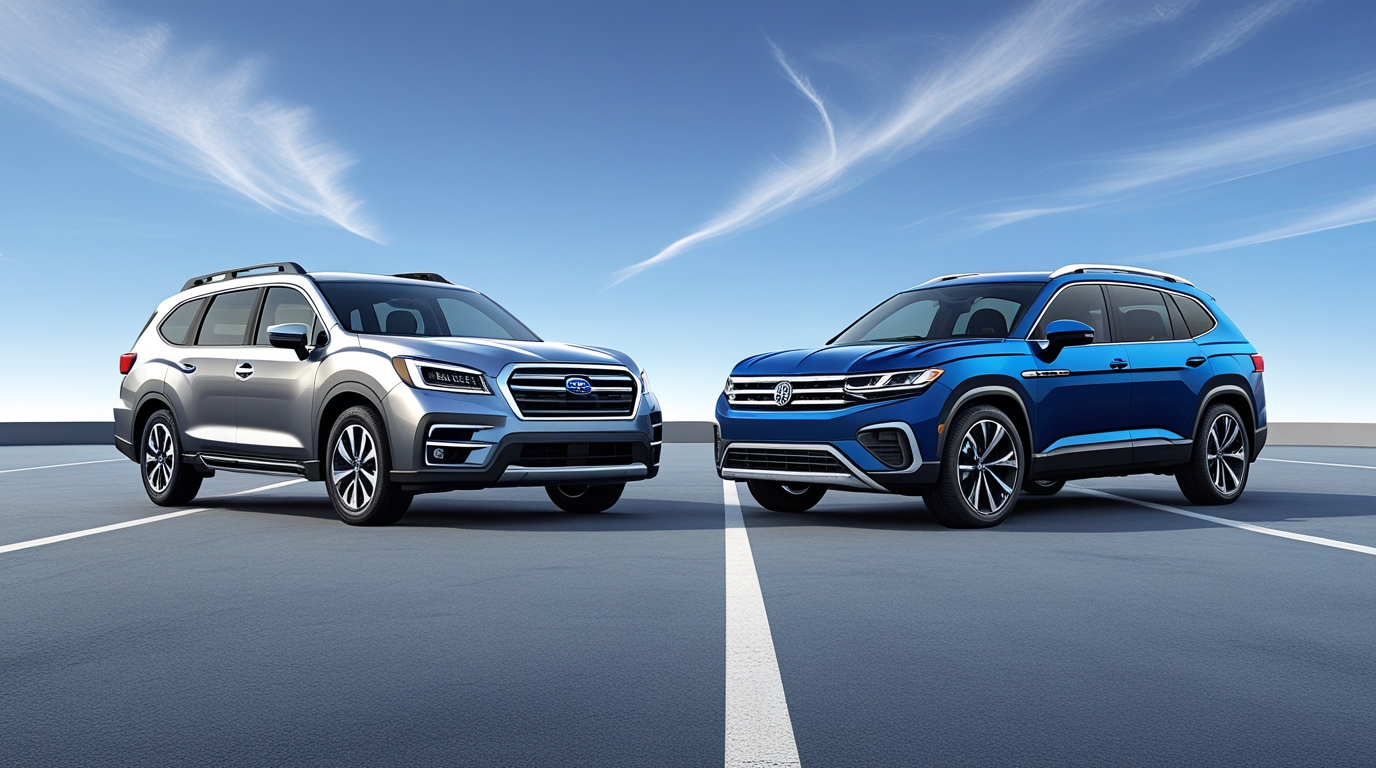 Subaru Ascent vs Volkswagen Atlas | Amazing Cars and Drives