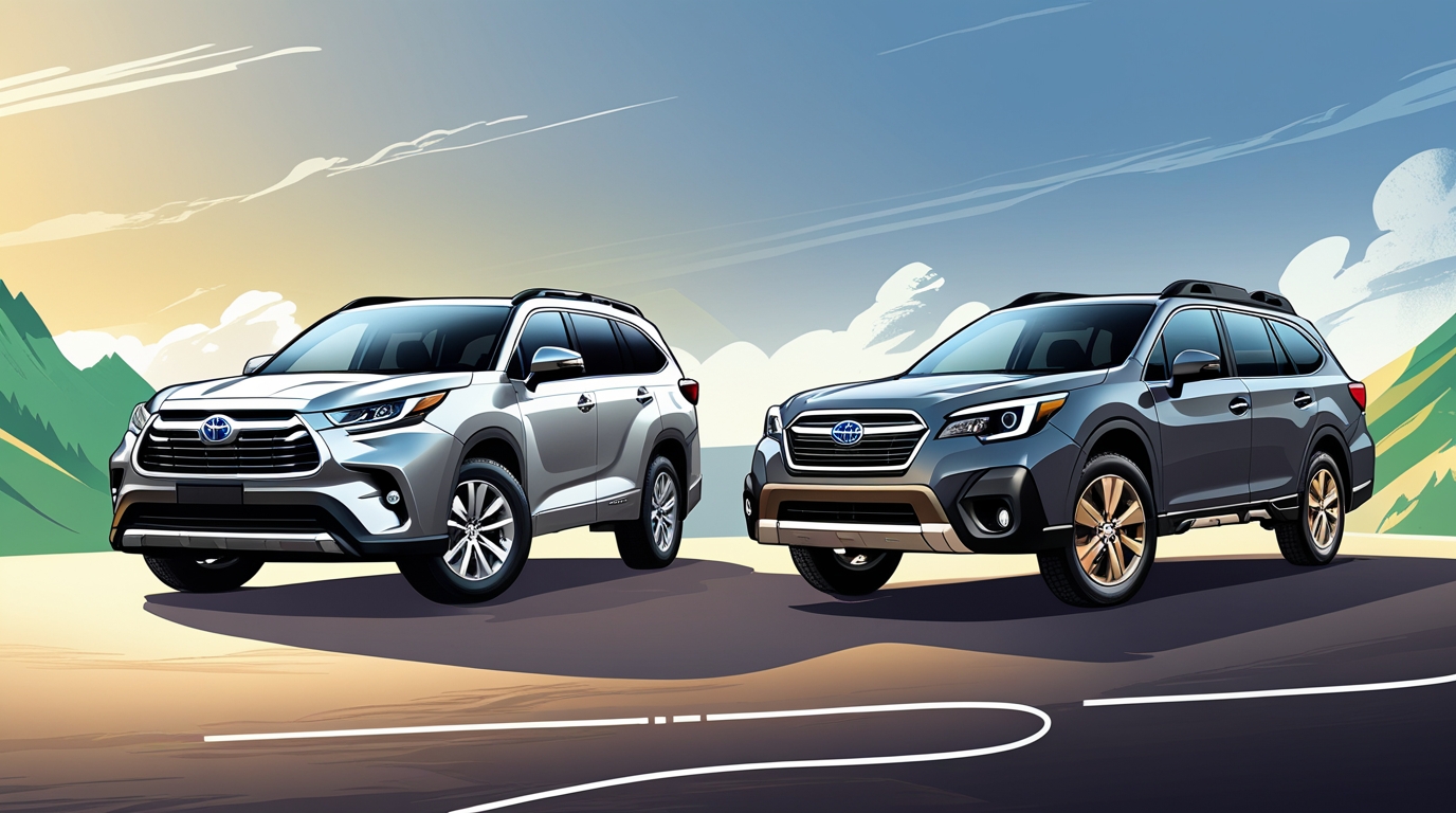 Toyota Highlander vs Subaru Outback: The Ultimate SUV Comparison for UK ...