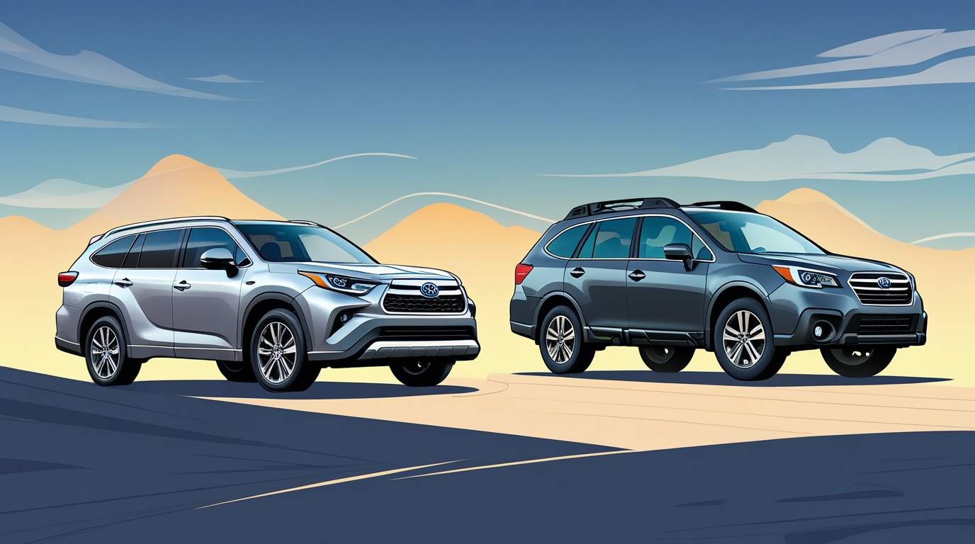 Toyota Highlander vs Subaru Outback: The Ultimate SUV Comparison for UK ...