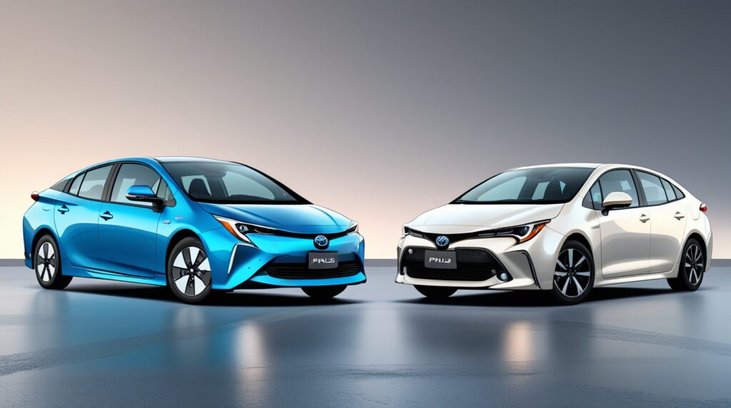 Toyota Prius vs Toyota Corolla | Amazing Cars and Drives