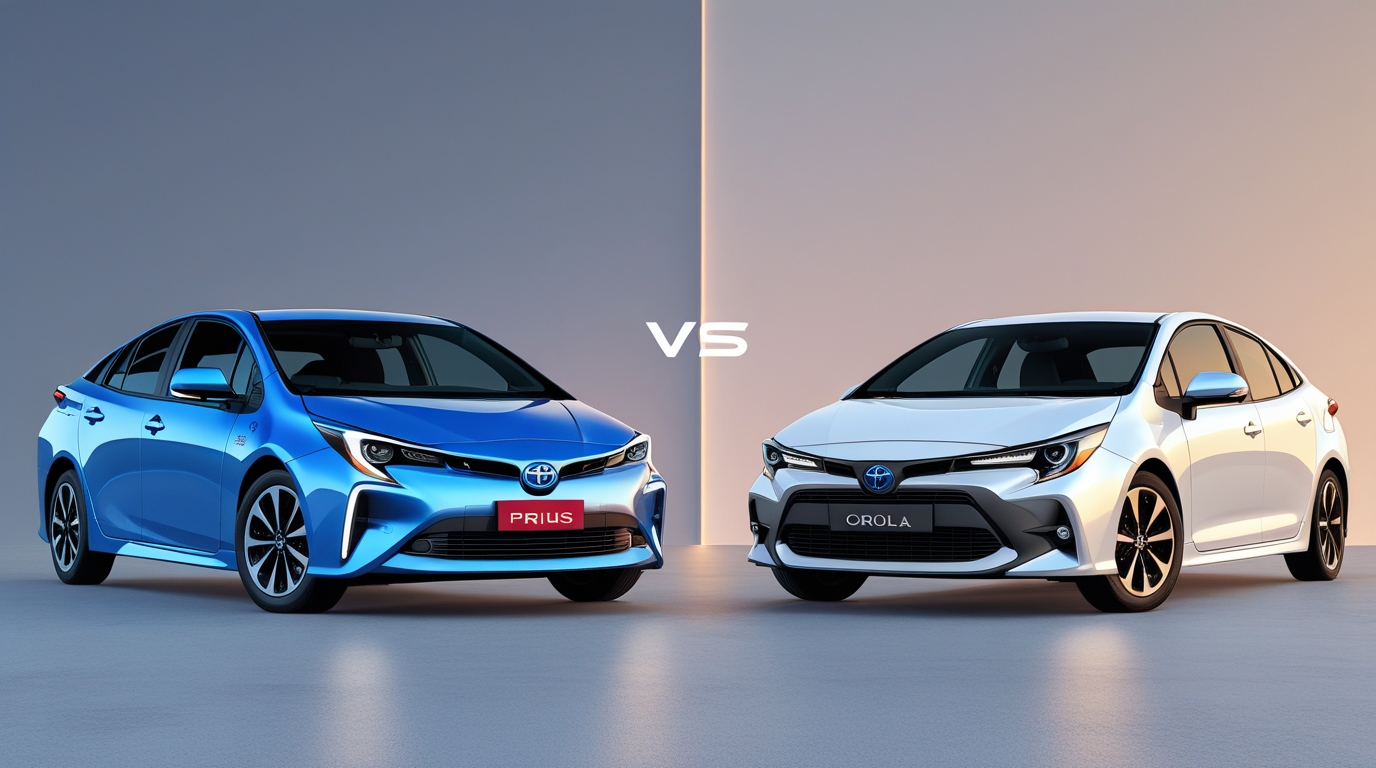 Toyota Prius vs Toyota Corolla | Amazing Cars and Drives