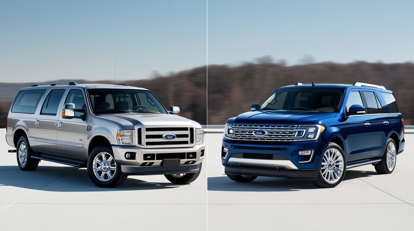 Ford Excursion vs Ford Expedition | Amazing Cars and Drives