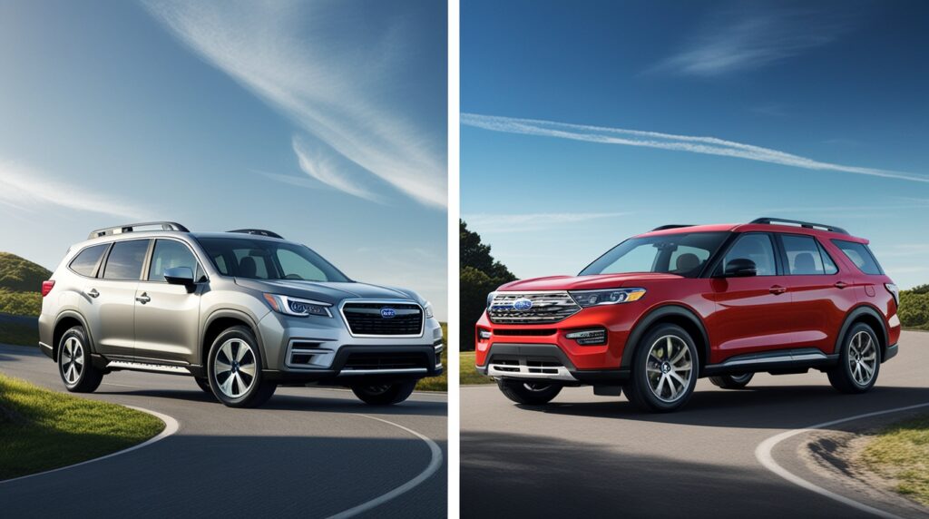 Subaru Ascent vs Ford Explorer | Amazing Cars and Drives