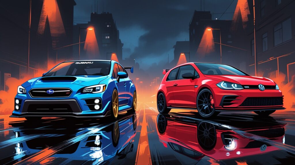 Subaru WRX vs Volkswagen Golf GTI | Amazing Cars and Drives